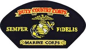 Amazon.com: EagleEmblems PM1486 Patch-USMC,HAT,GOD-Corps (3x5.25'')