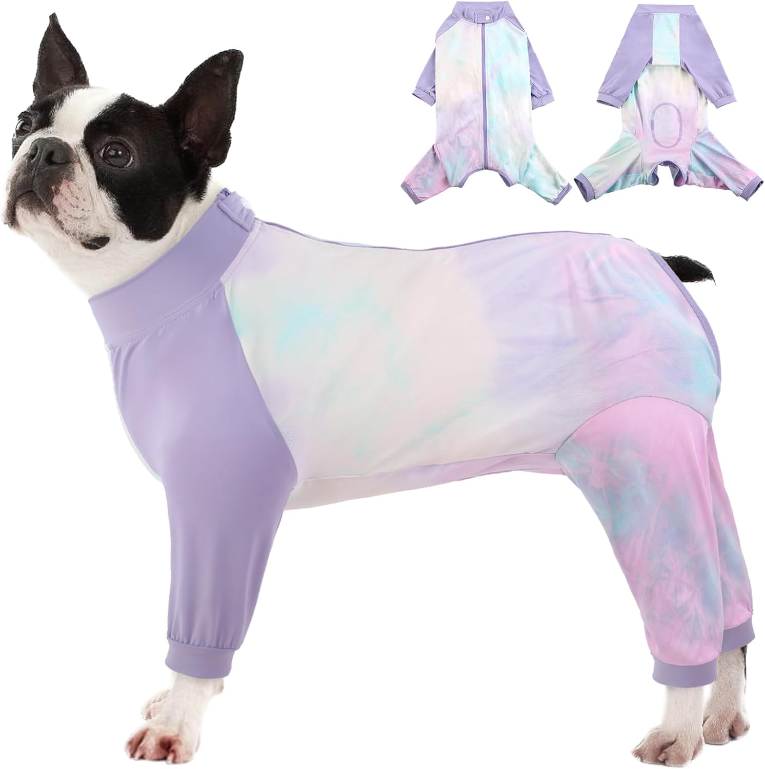 Amazon.com: AOFITEE Full Body Dog Recovery Suit Female Male, Tie Tye ...