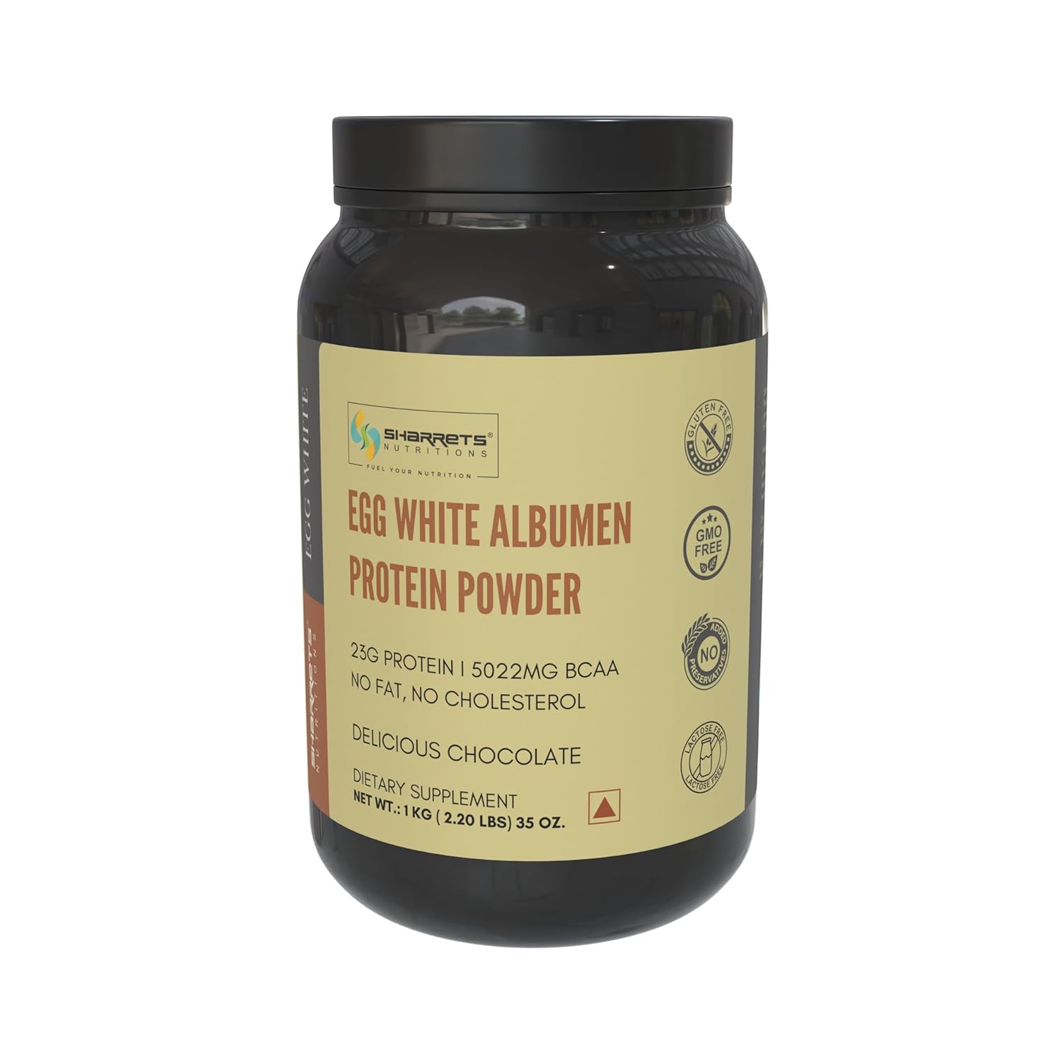 Sharrets Egg White Protein Powder, 1Kg Chocolate - Perfect for Athletes ...