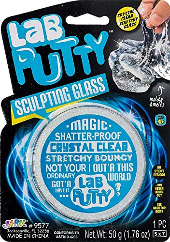 Snapklik.com : JA-RU Lab Putty (1 Pack) Crystal Clear Glass Putty Best Thinking Smart Crazy ...