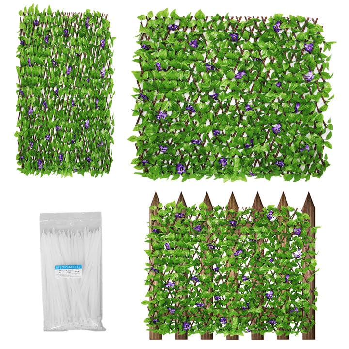 Decorative Garden Trellis Panels, Expandable Flower Trellis with ...