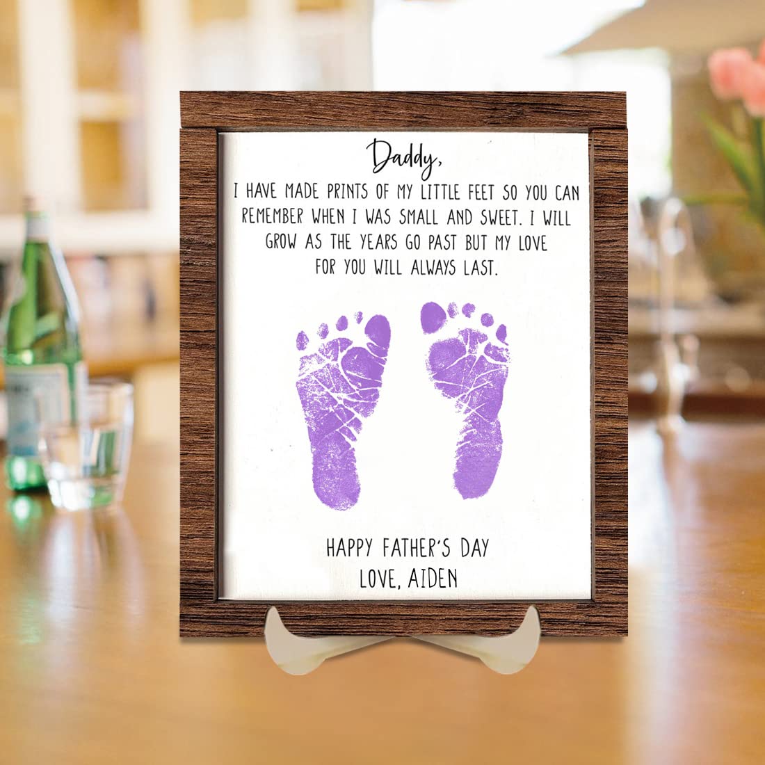 Daddy Footprint Quotes