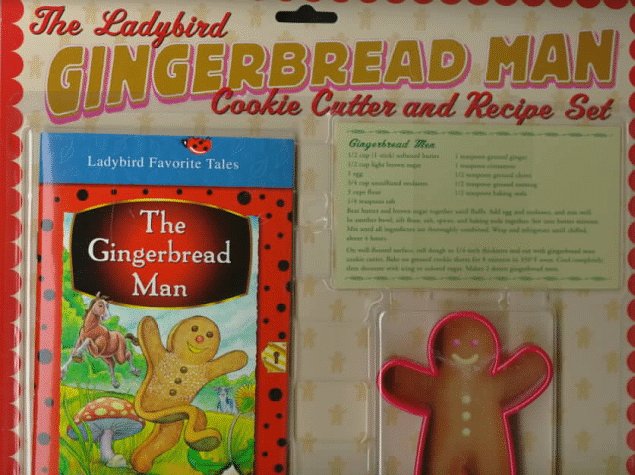 Amazon.com: The Ladybird Gingerbread Man: Cookie Cutter and Recipe Set ...