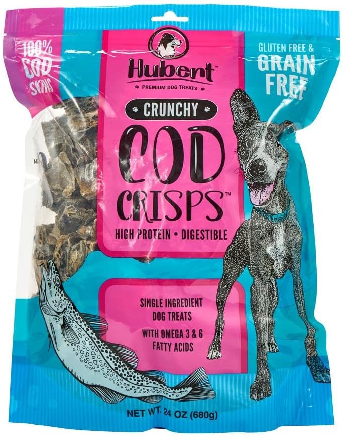 Amazon.com : Polkadog Crunchy Alaskan Cod Chip Dog Treats – 100% Wild ...