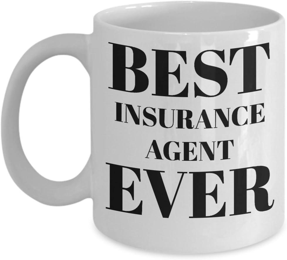 Amazon.com: Agent Mug - Best Insurance Agent Ever Mug - Insurance Agent ...