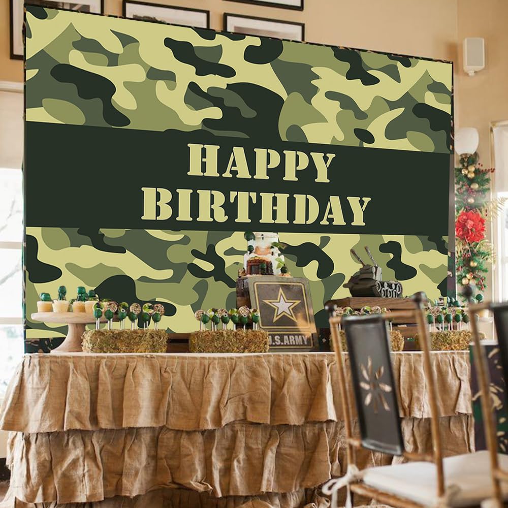 Hunting Party Decor For Boys Girls Hunting Birthday Backdrop Gone ...