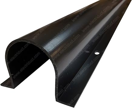 Amazon.com: Electriduct 4" Plastic Flanged Wire Guard Cable Raceway ...