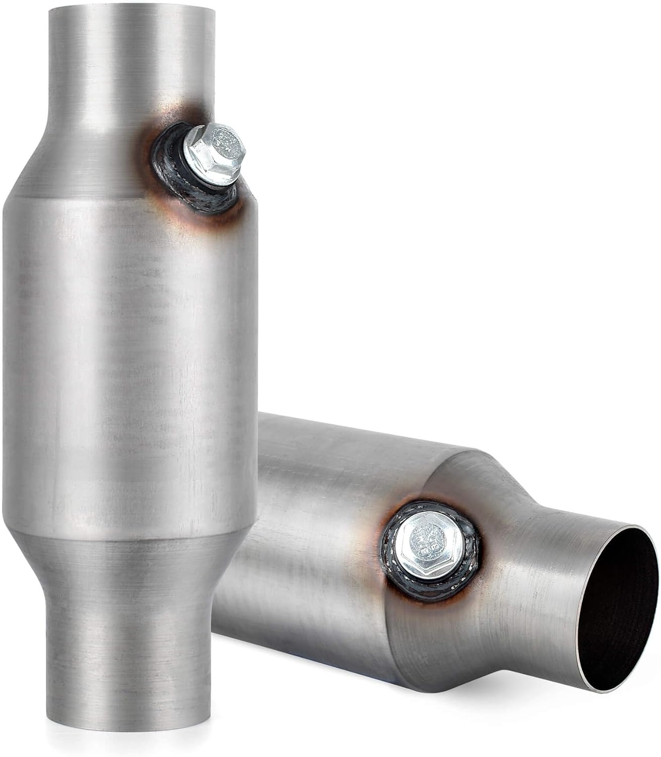 Amazon.com: 2.5 Inch Universal Catalytic Converter, 2.5" Inlet/Outlet ...