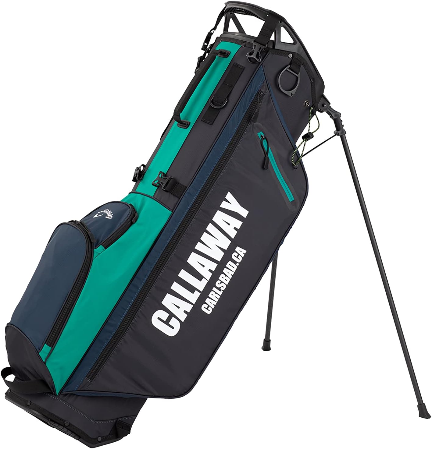 Amazon.com : Callaway STN Easygoing BLK 23 Caddy Bag, Stand Type, 9.0 ...
