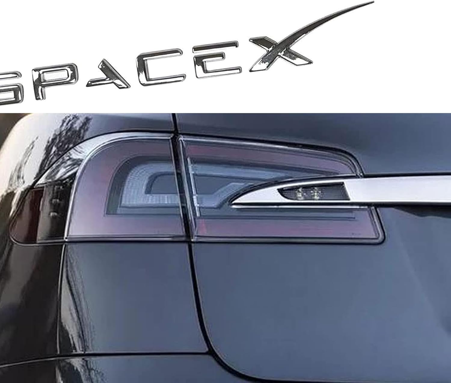 Amazon.com: YHCDSEA Dual Motor Badge Emblem Sticker Plaid Decor ...