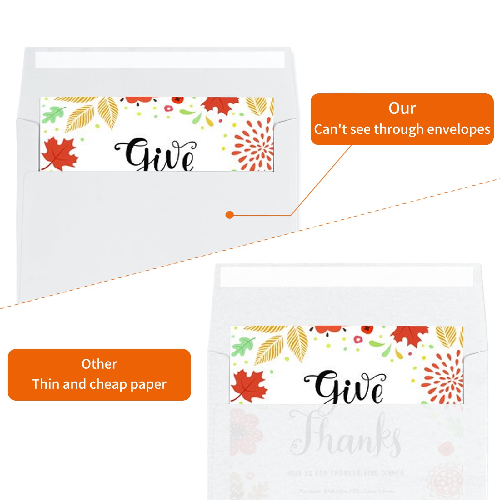 Snapklik.com : A9 Invitation Envelopes 50 Pack White 5 3/4 X 8 3/4 ...