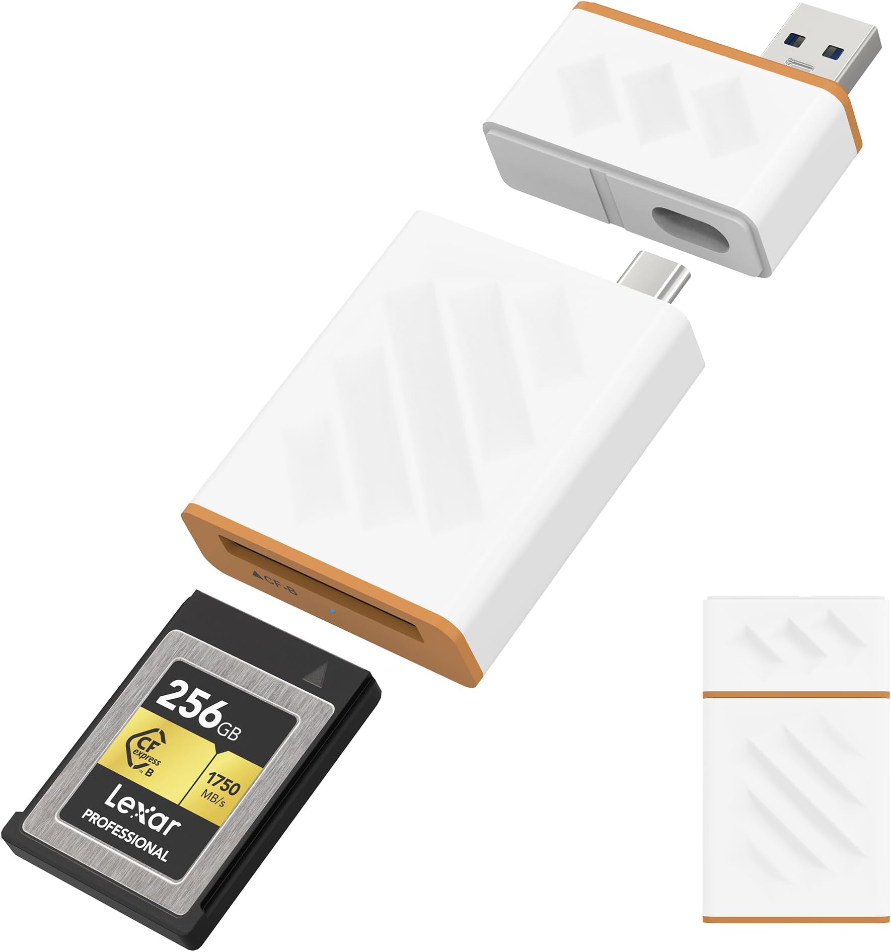 Amazon.com: CF Express Card Reader, USB 3.2 Gen 2 10Gbps CFexpress Tyep ...