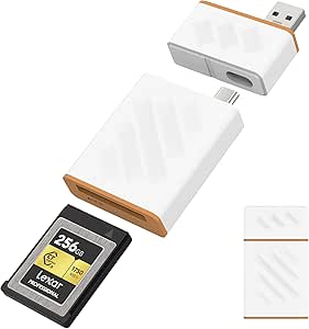 Amazon.com: CF Express Card Reader, USB 3.2 Gen 2 10Gbps CFexpress Tyep ...