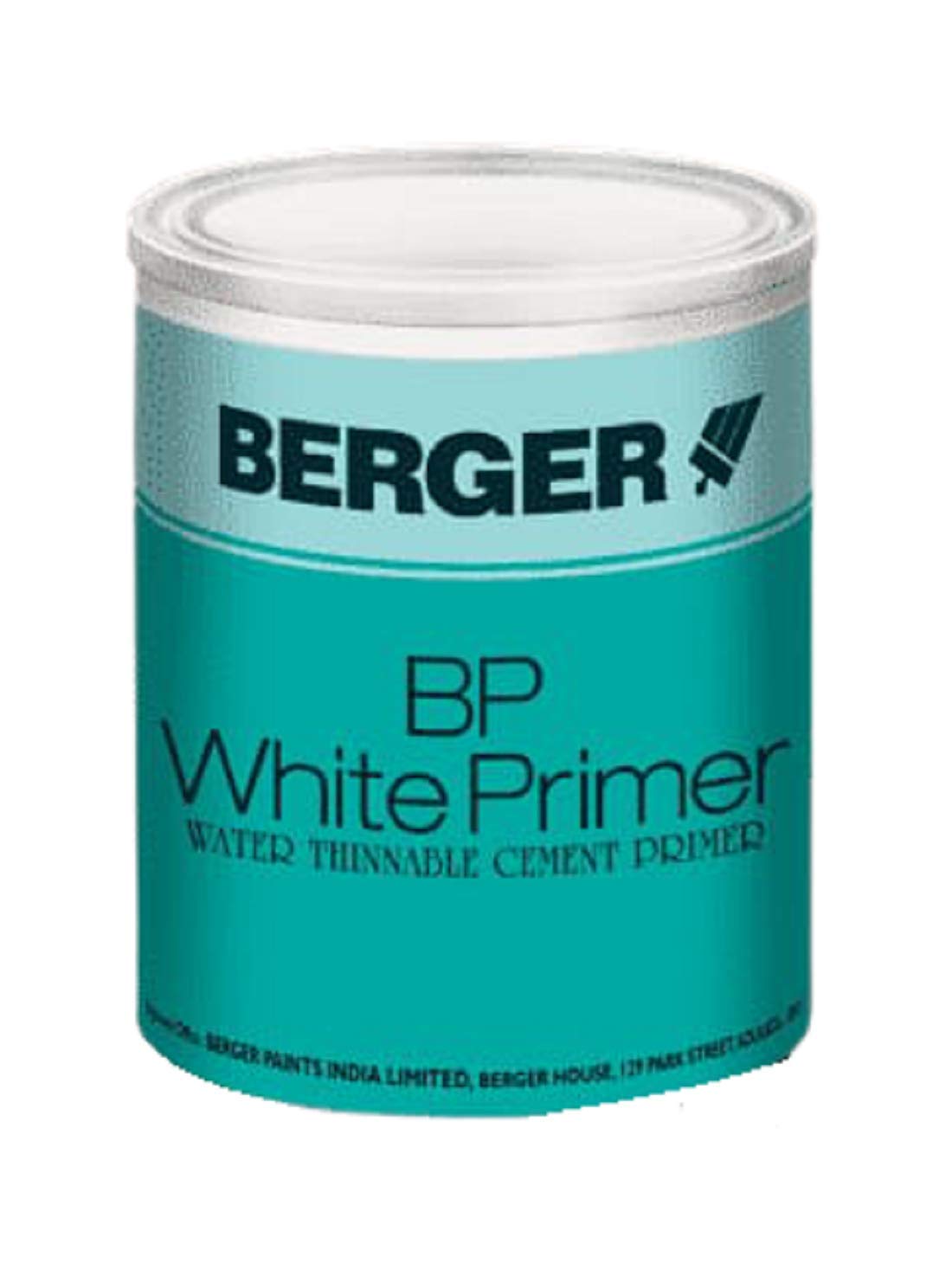 Berger BP White Primer Water Thinnable Cement Primer Pack of 3 : Amazon ...