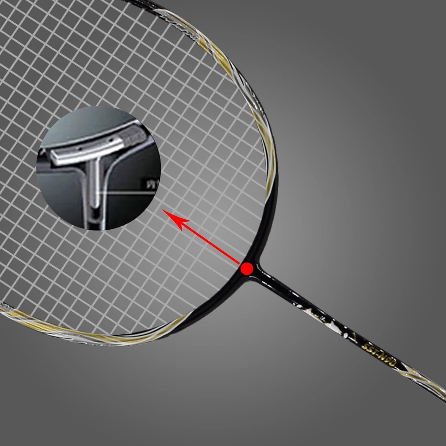 Snapklik.com : Senston N90-2 Pack Badminton Racquet, Professional Full ...