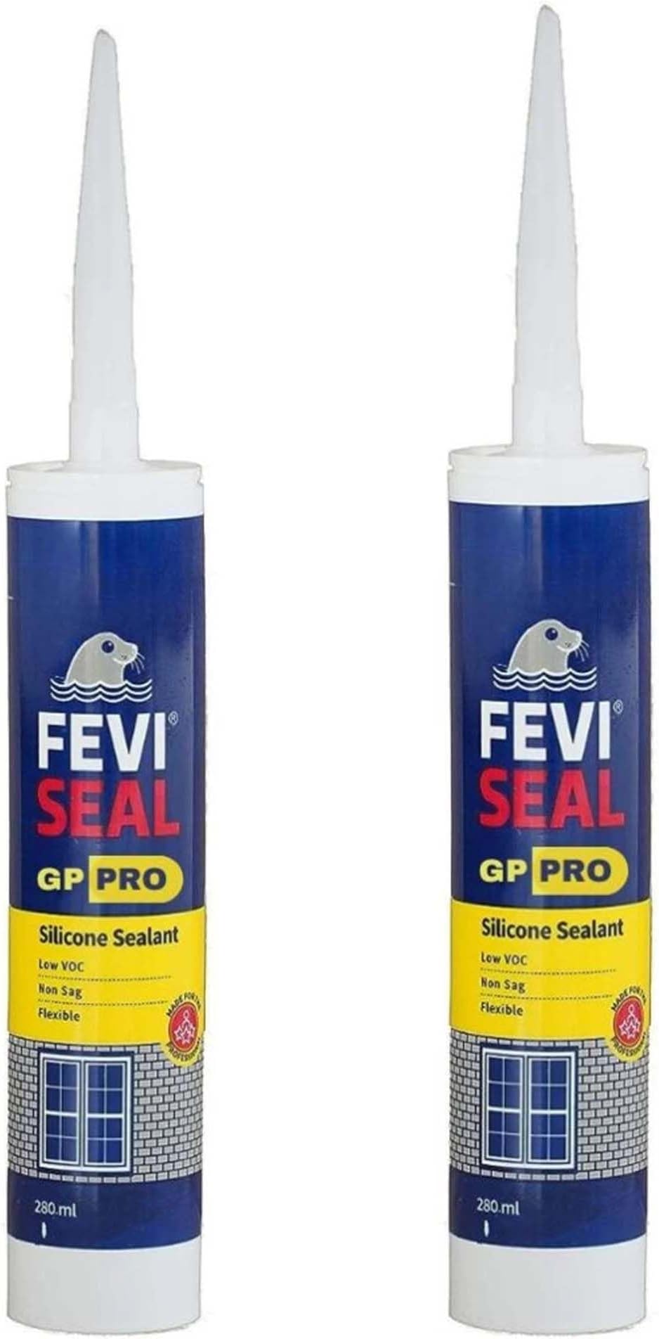 Dr.Fixit Silicone Sealant GPS Premium Acetoxy Cure (White, 280ml ...