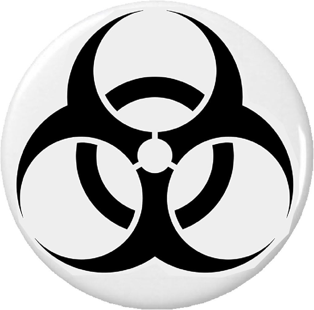 Amazon.com: Biohazard Symbol Sign 2.25” Large Magnet Biological Hazard ...