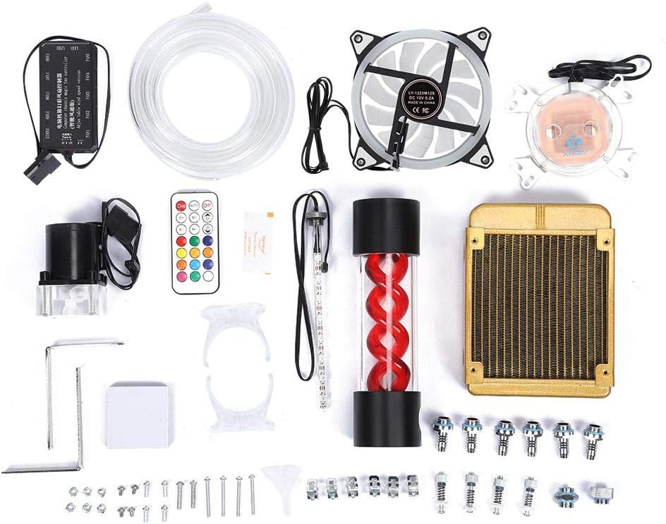 Amazon.co.jp: Laptop Water Cooling Kit DIY Liquid Cooling Parts Kit ...
