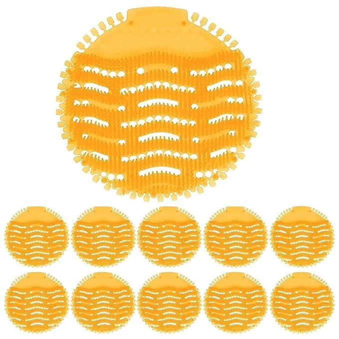 Urinal Screen Mat Set, 10 Pcs, Fragrance for Bathroom and Toilet Use ...