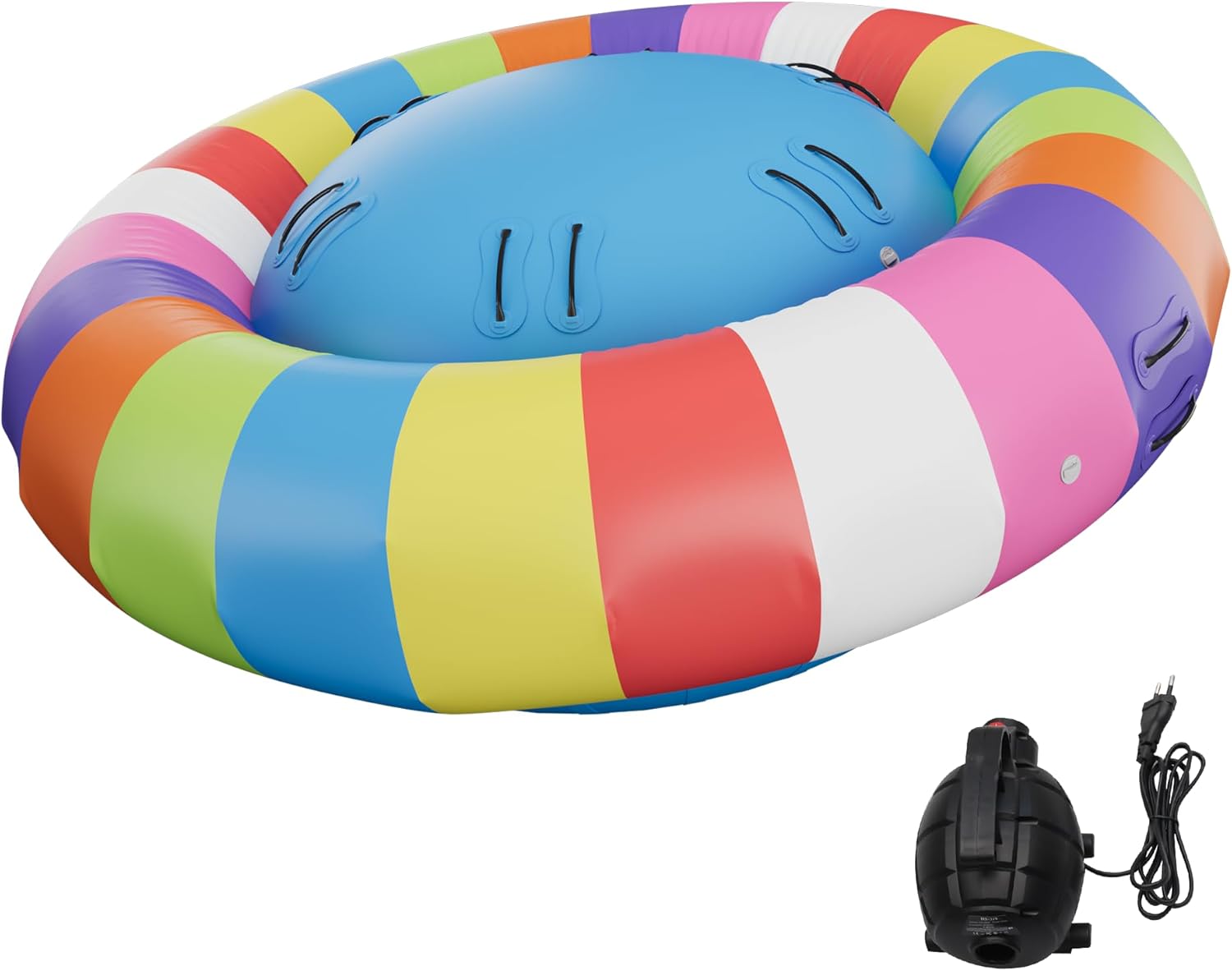 Amazon.com : EROMMY 6-Person Towable Water Tube – 10FT Heavy-Duty ...