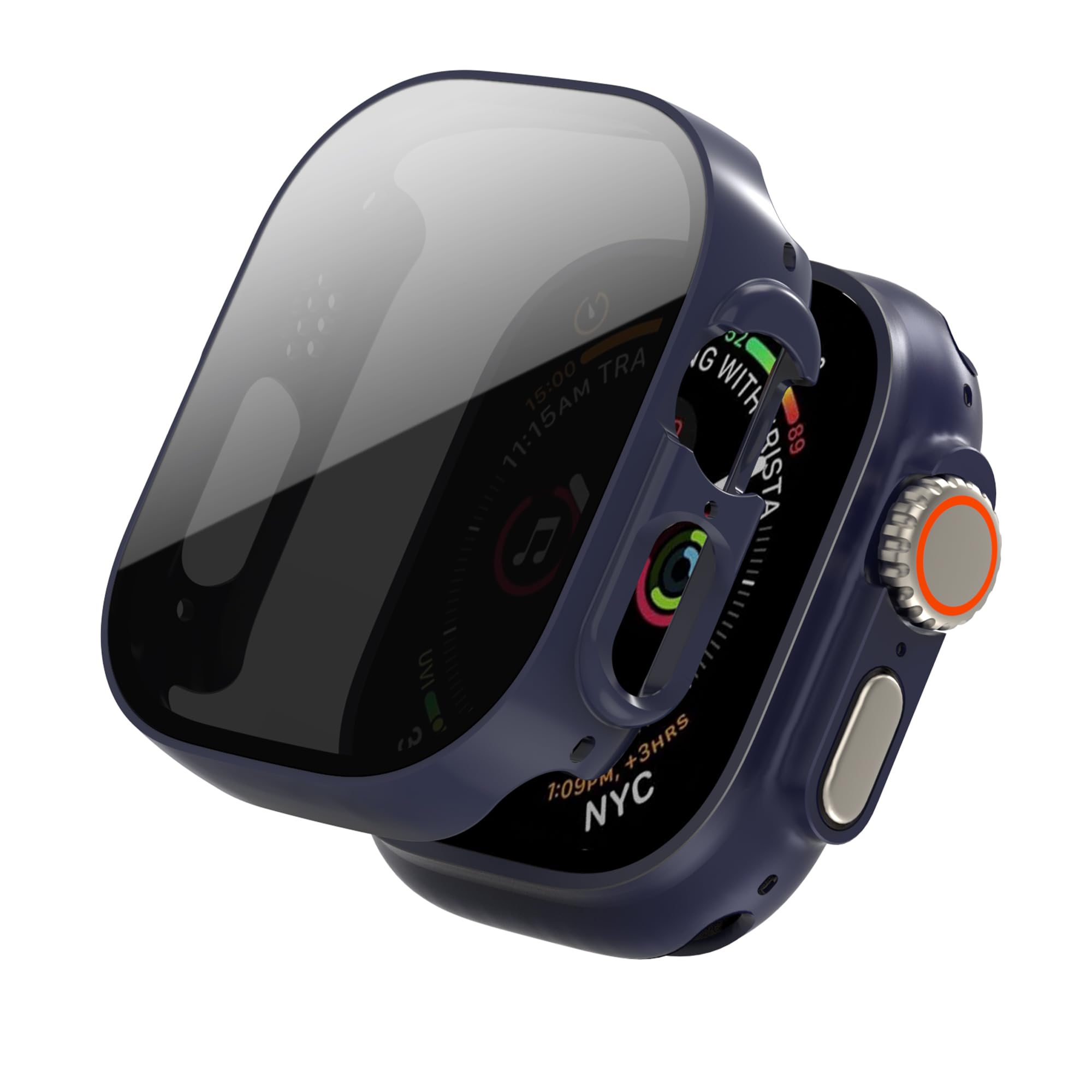 Amazon.com: TSOGIA for Apple Watch Ultra Privacy Screen Protector Case ...
