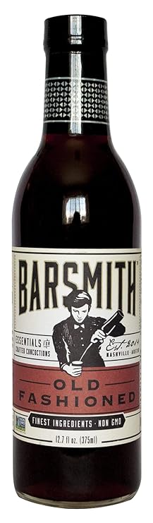 Amazon.com : Barsmith Bar Essentials Old Fashioned Mix with Cherry ...