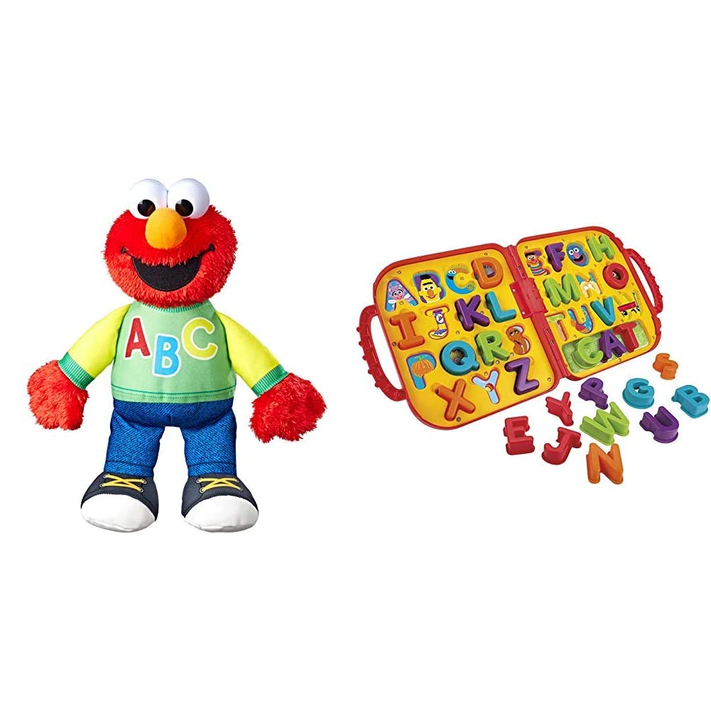 Buy Playskool Sesame Street Singing ABC’s Elmo & Elmo's On The Go ...
