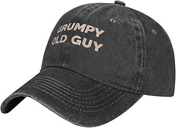 600 Baseball Cap, Grumpy Old Guy Sport Cap Adjustable Sun Visor Hat ...