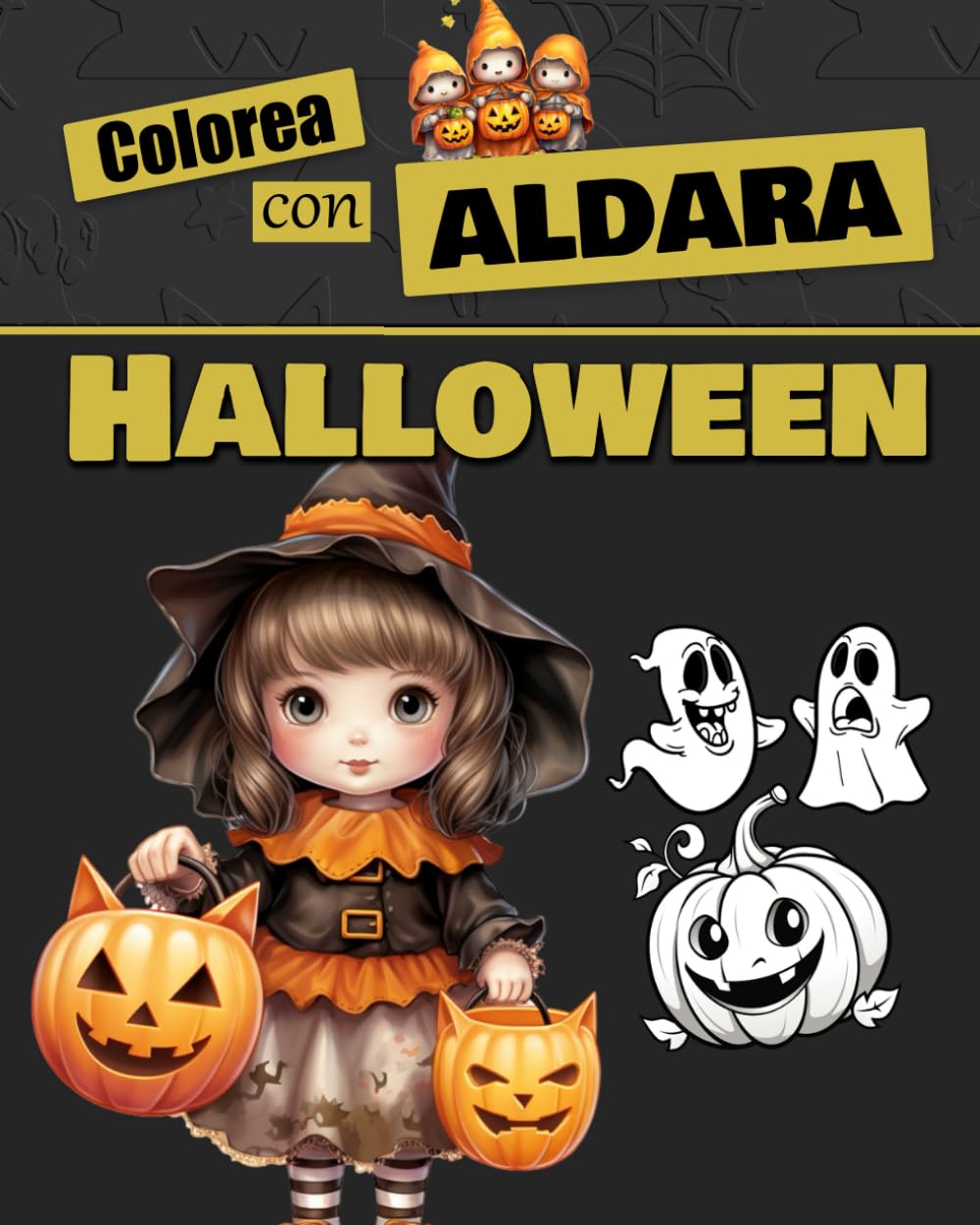 Halloween Para Colorear Por Letras