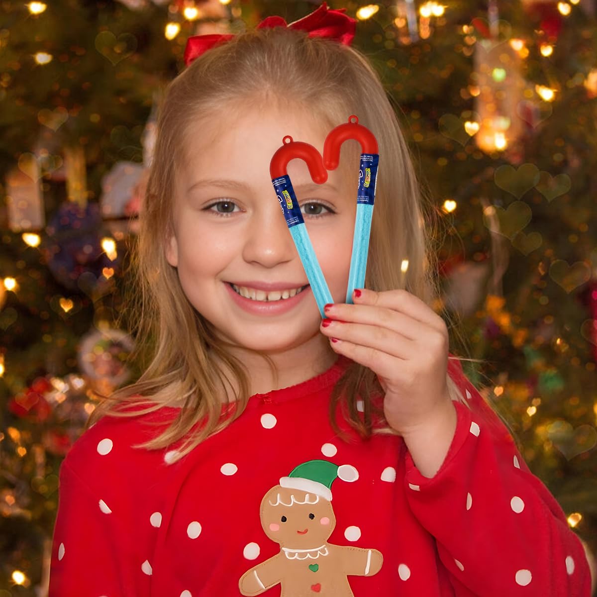 Snapklik.com : 50 Christmas Fizzy Candy Cane, 50 Pack Of Blue Raspberry ...