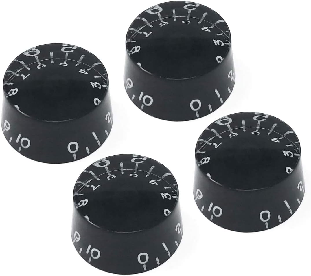 Amazon.com: Gibson Speed Knobs - 4 Pack, Black : Musical Instruments
