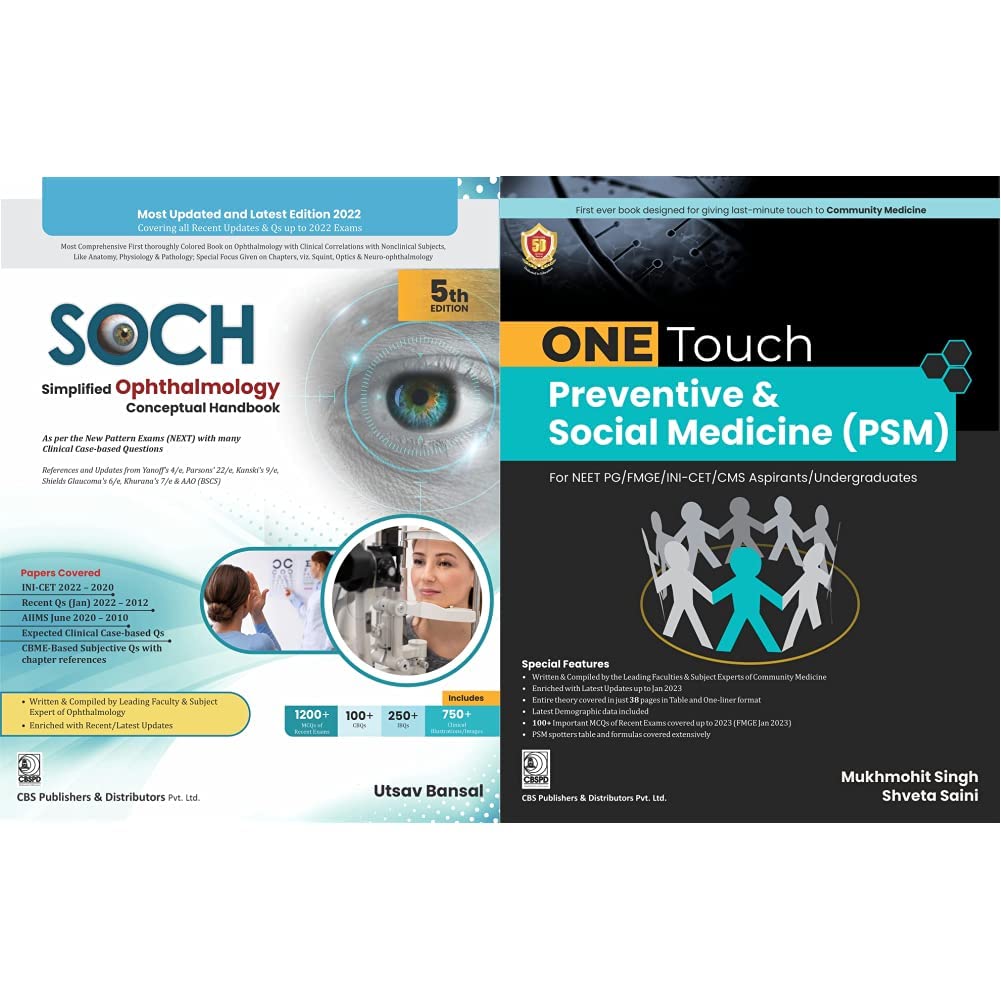 Buy SOCH (Simplified Ophthalmology Conceptual Handbook) 5th Ed. (PB ...