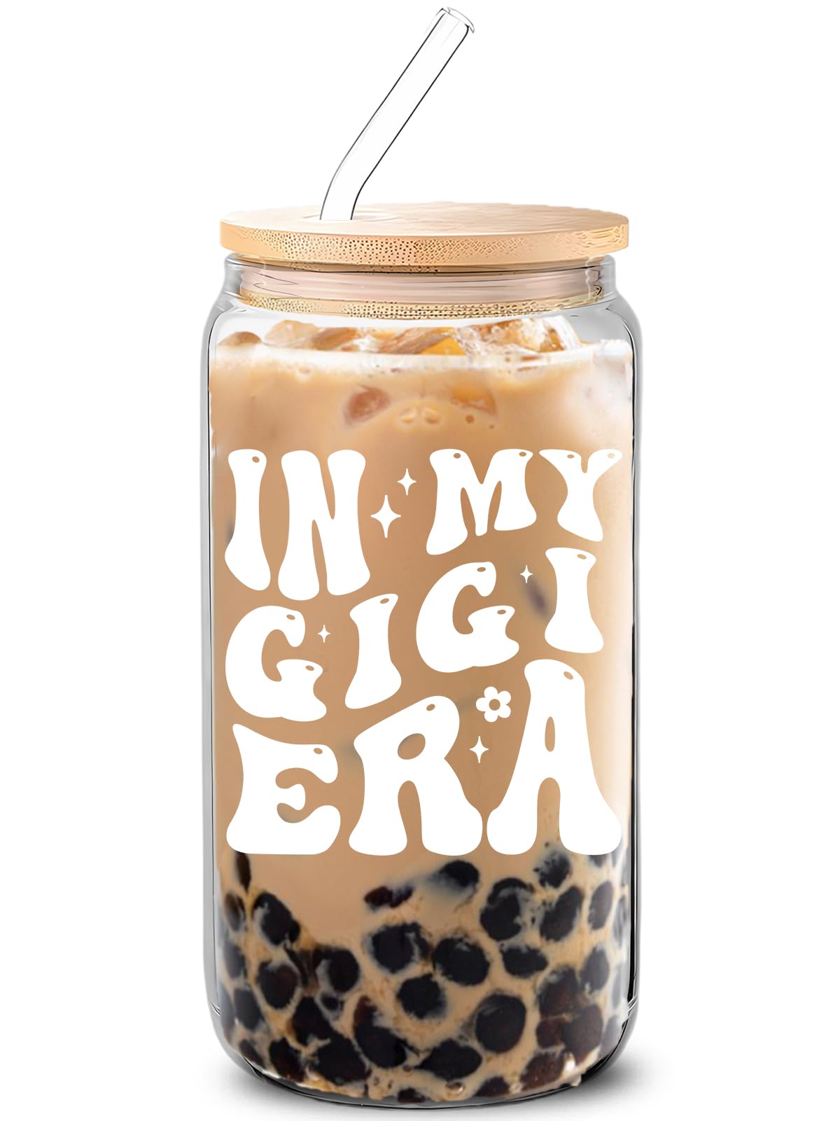 Amazon.com | KIKUHE Gigi Gifts - In My Gigi Era Cup 16Oz Gigi Glass ...