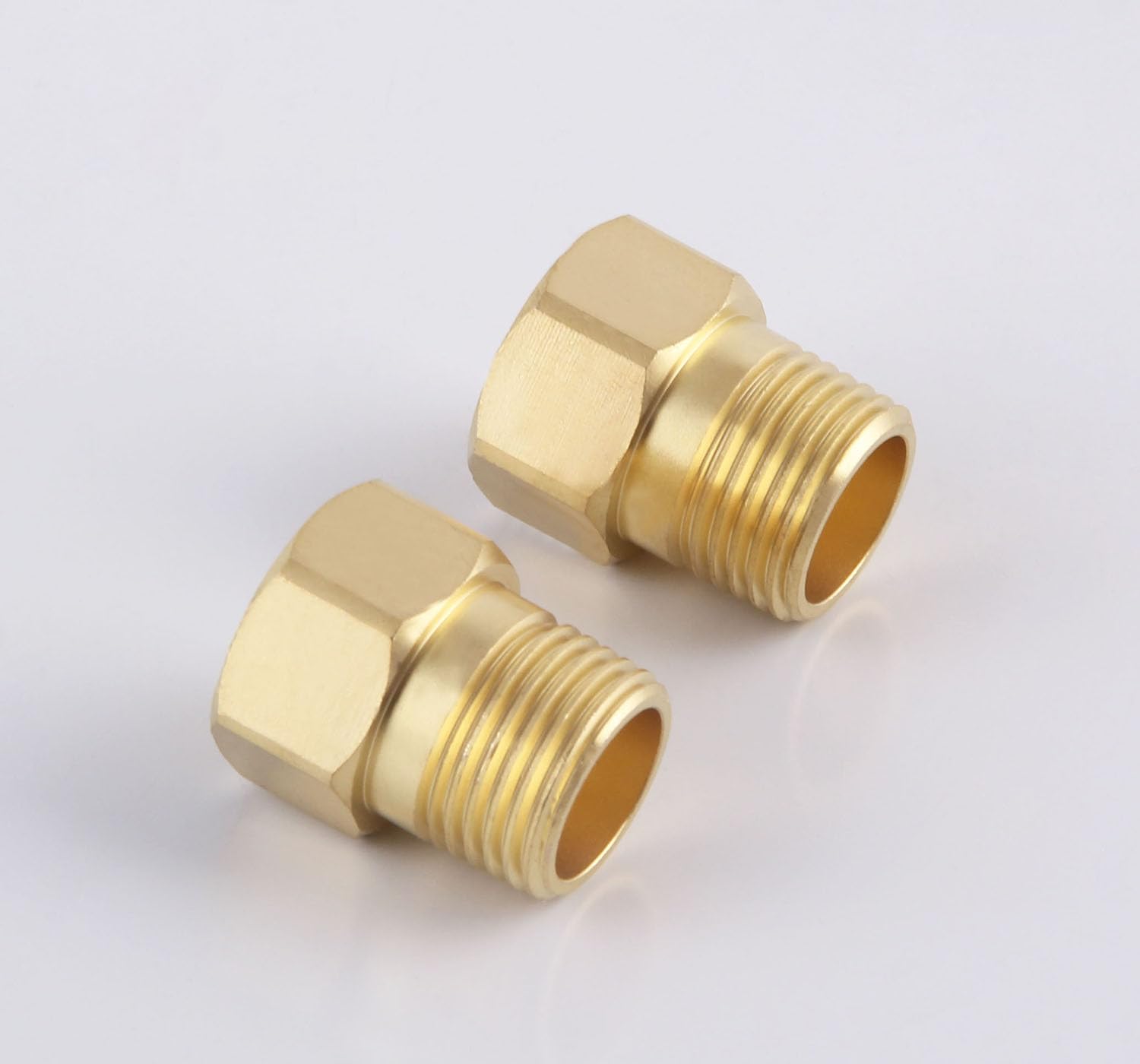 Snapklik.com : Brass Pipe Fitting Reducer Adapter1/2" NPT Female X 1/2 ...