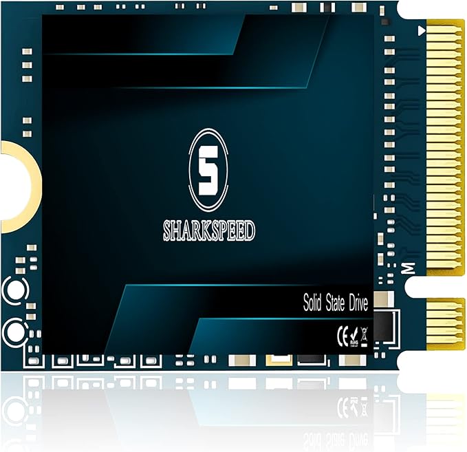 Amazon.com: S SHARKSPEED SSD 1TB M.2 2230 NVMe PCIe Gen 3.0X4 30mm ...