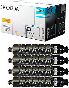 Amazon.com: LSSF SP C430A 821105 821106 821107 821108 Toner Cartridge Compatible for Ricoh SP ...