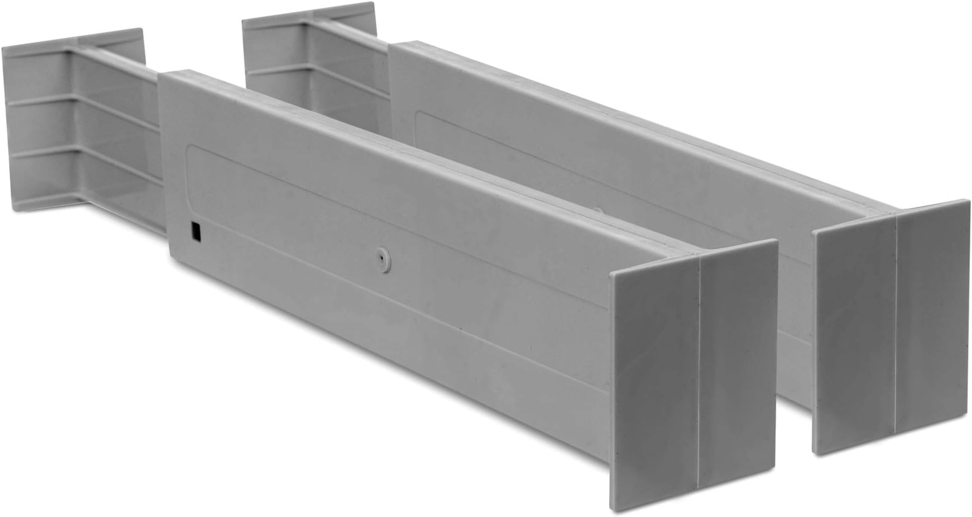 LIVIVO Set of 2 Spring Loaded Expandable Drawer Dividers for Kitchen ...