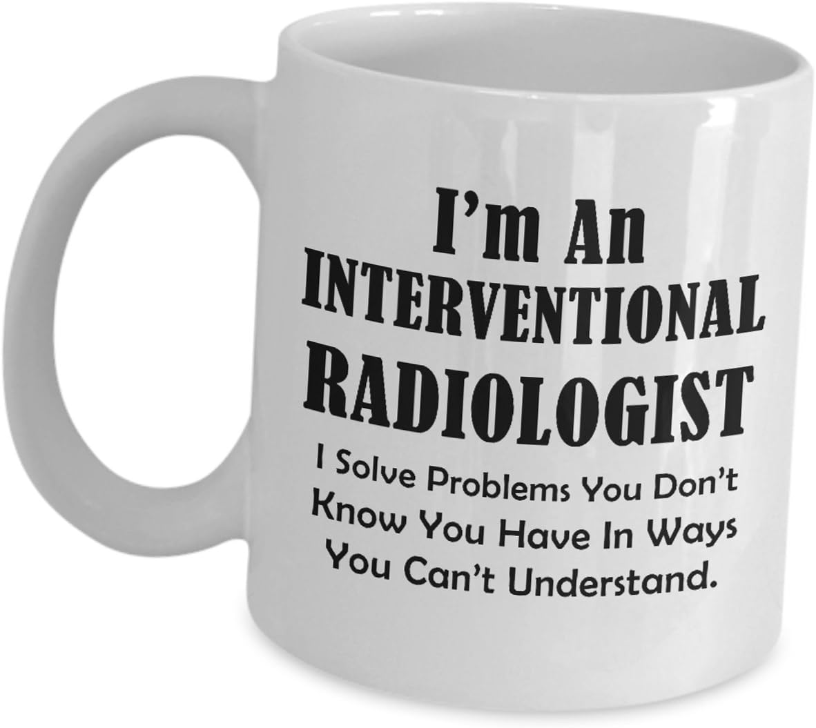 Amazon.com: Art by Chelsydale Interventional Radiology Gifts - I Solve ...