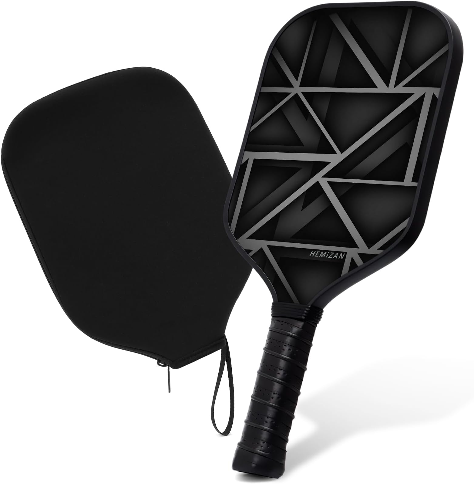 Carbon Fiber Pickleball Paddle - Pickle Ball Paddles Set, Pickleball Rackets Eraser Cleaner and ...