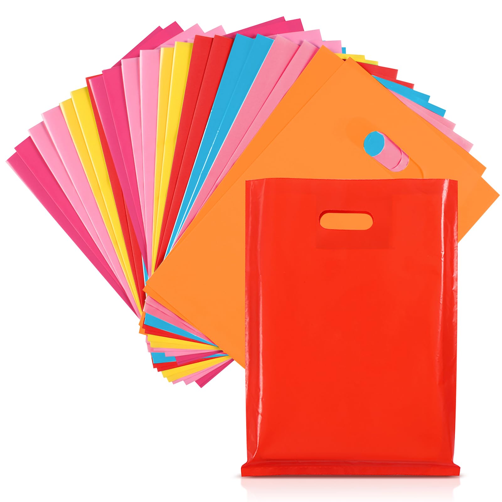 SJORHNUS 300 Pcs Merchandise Bags,8x11 Inch Small Plastic Shopping Bags ...