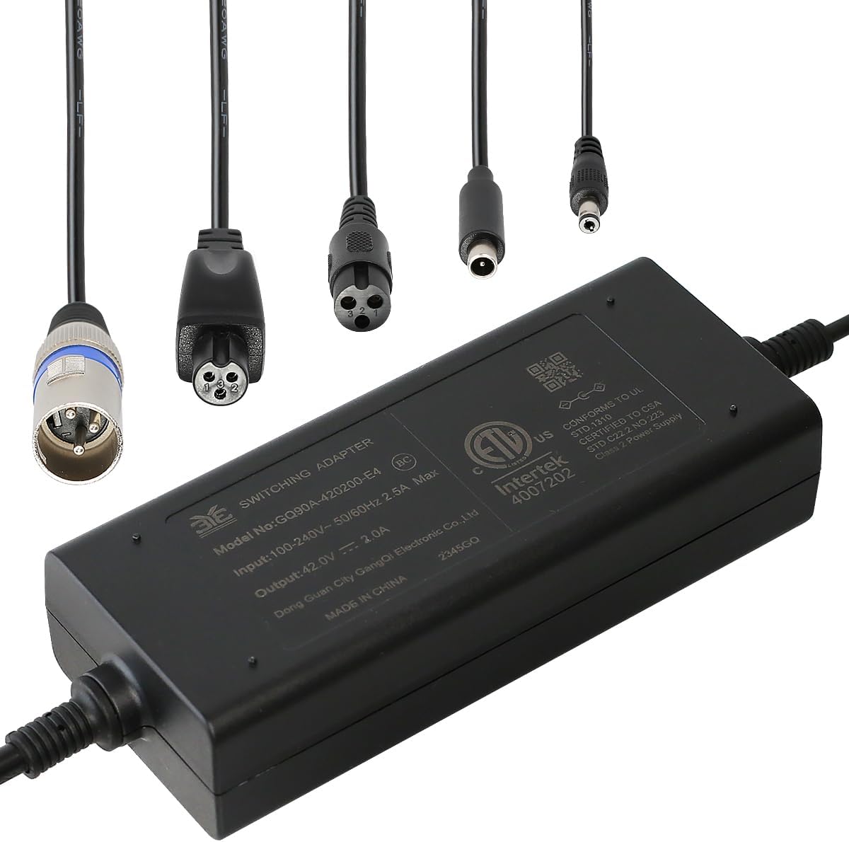 Amazon.com: eeTao 42V AC/DC Adapter Charger Compatible with Hover-1 36V ...