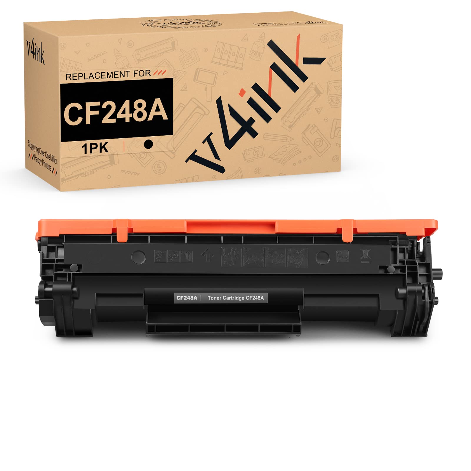 Amazon.com: v4ink Compatible 48A Toner Cartridge Replacement for HP 48A ...