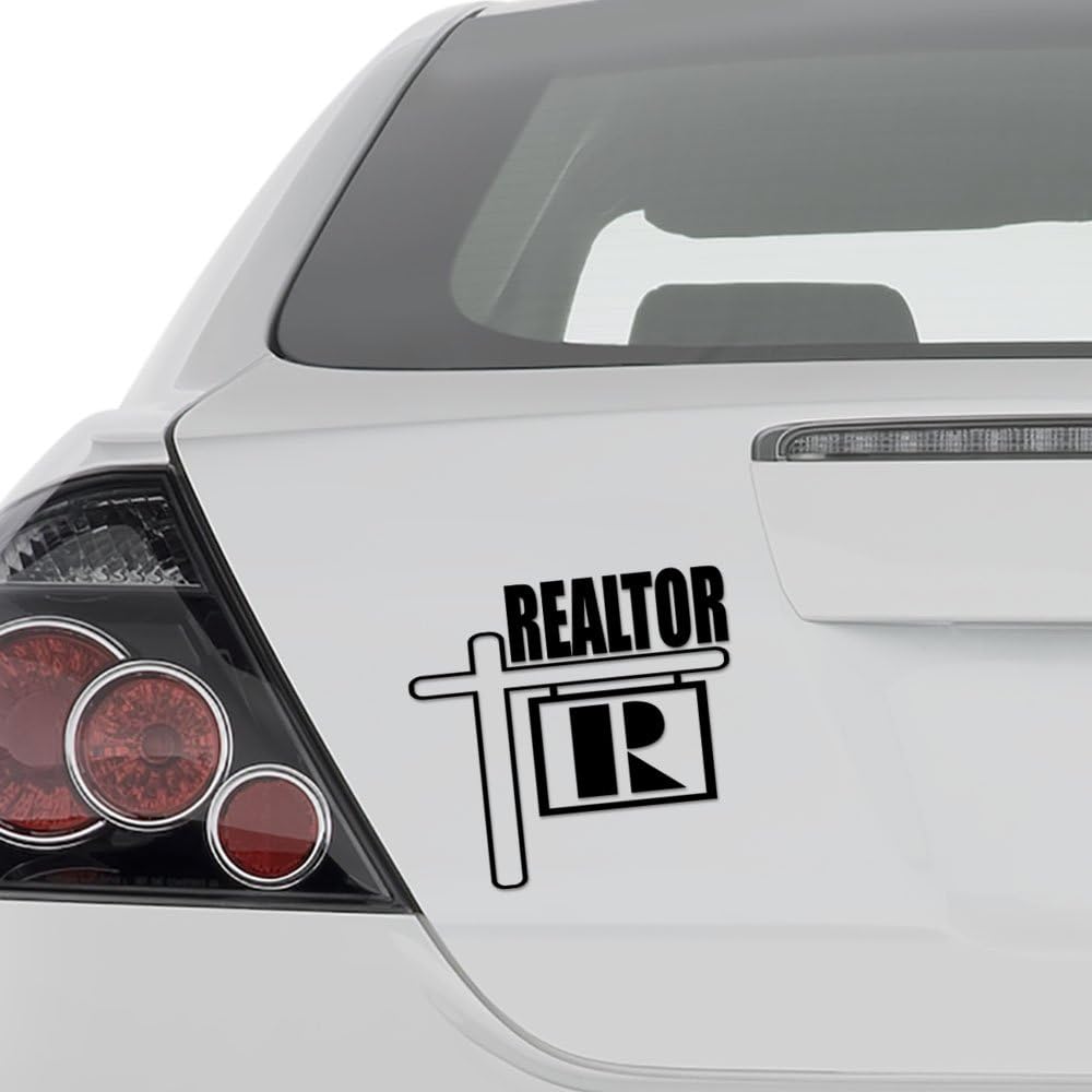 Amazon.com - Real Estate Realtor for Car Truck Motorcycle Windows ...