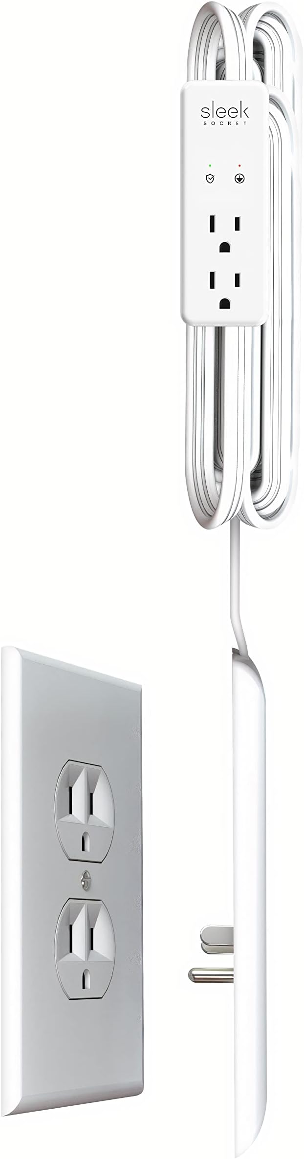 Amazon.com: Sleek Socket - Original & Patented Ultra-Thin Outlet ...