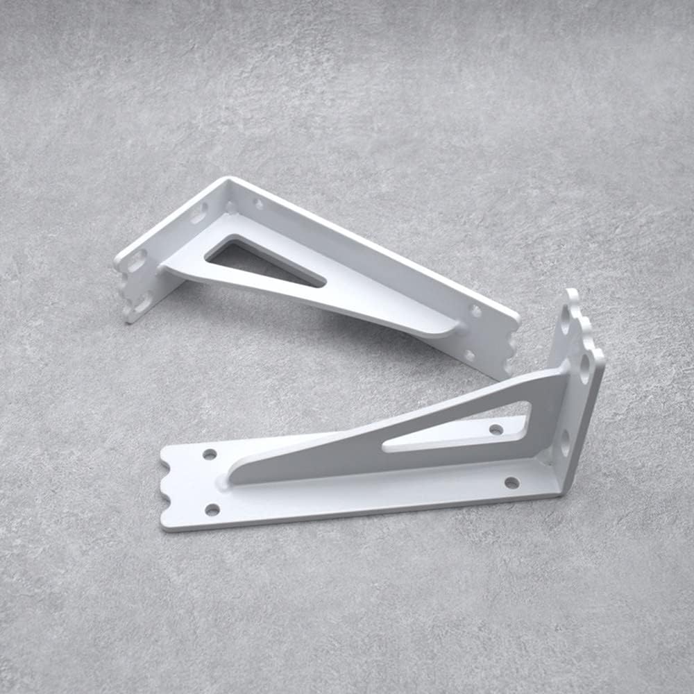 Amazon.com: WEBUP Wall Mounted Shelf Brackets White Bracket for Shelves ...