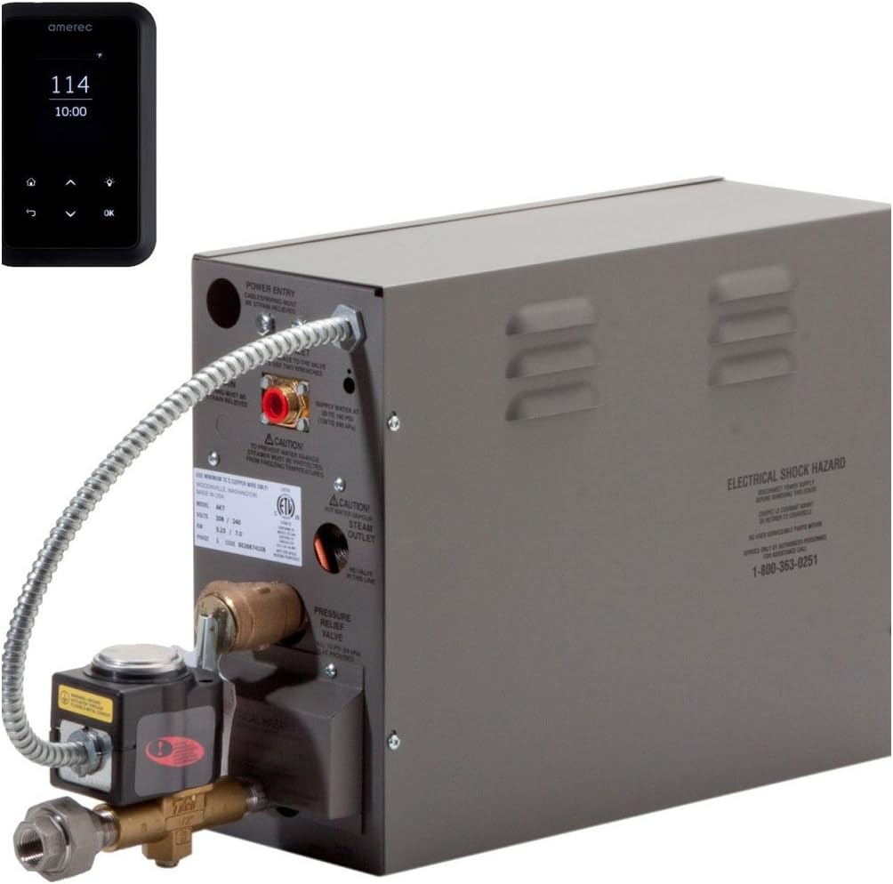 Amerec AT12 Touch Control Series Generator, 12 kW - Saunas - Amazon.com