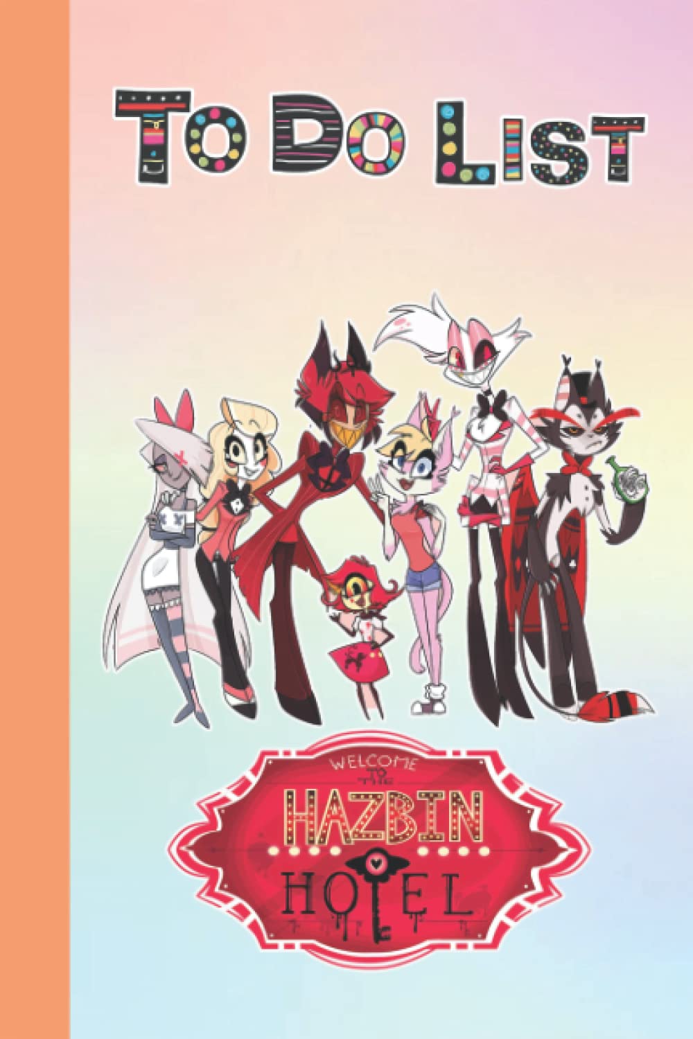 Hazbin Hotel To Do List Book Merch Hazbin Hotel Notebook | Desertcart ...