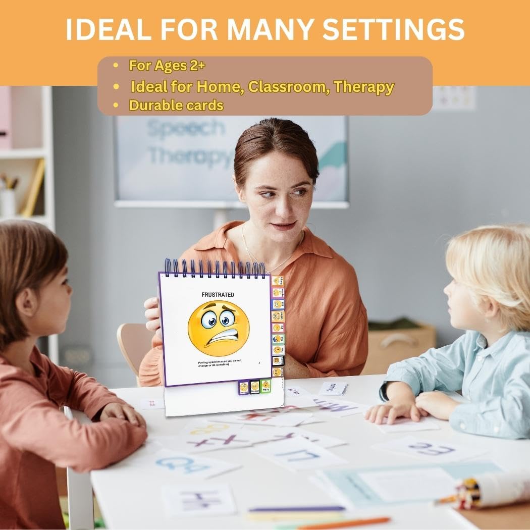 Snapklik.com : I Know What To Do Flipbook: Emotions Chart For Kids ...