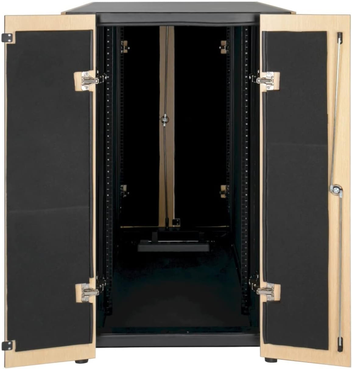 Amazon.com: Tripp Lite 24U Soundproof Rack Enclosure Server Cabinet ...