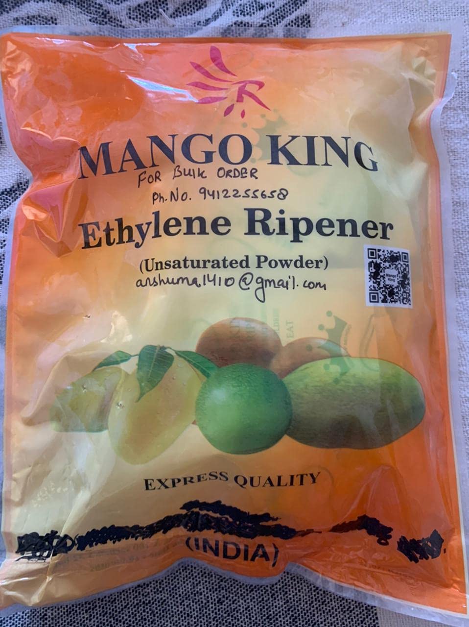 Mango King Fruit and Vegetable Ripening Ethylene GAS SACHETS - PACK OF ...